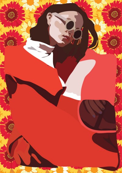 'Red Summer' by Anna McKay - Illustration from New Zealand