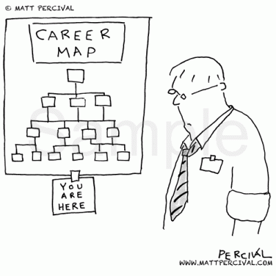 'Career Cartoon' by Matt Percival - Cartooning from United Kingdom