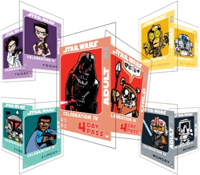 'Star Wars 30th Anniversary Celebration passes JAKe' by JAKe - Graphic ...