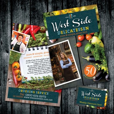 'West Side Deli Branding' by Karl Stock - from United Kingdom