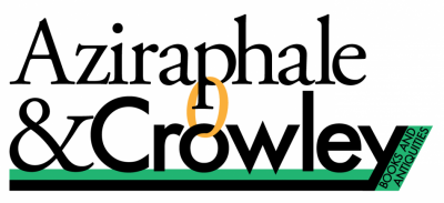 'Aziraphale & Crowley Logo' by Katie Hambor - Graphic Design from