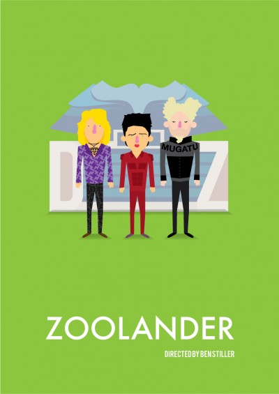 ''Zoolander' tribute poster' by Olaf Cuadras - from Spain